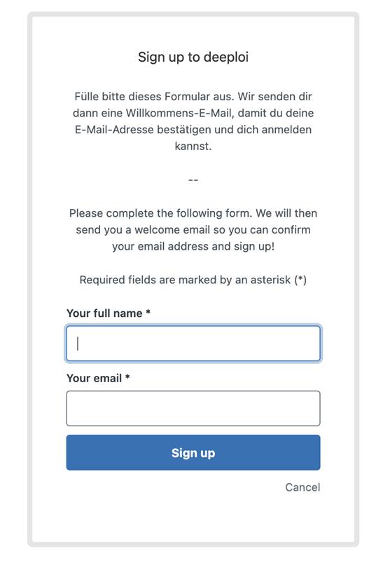 🧐 How do I create a deeploi helpcenter account? – deeploi